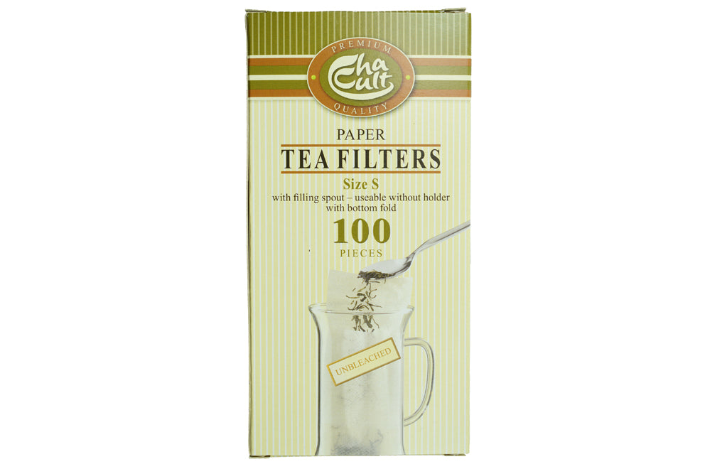 100 Small Paper Tea Filters | Buy Disposable Filter Pack